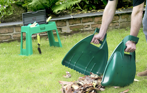 Pair of Leaf Grabber Hands Leaf Collector Garden Grass Large Waste ...