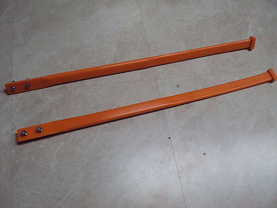 GEN 1 ONE SIMMONS SKIS SKI FRONT TIPS STRAPS LOOPS GRAB HANDLES FLEXI ...