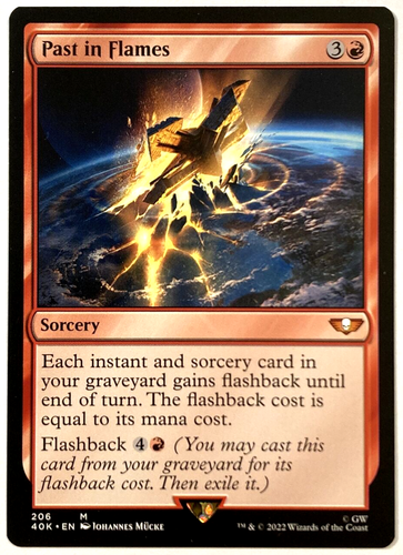 MTG Past in Flames Warhammer 40,000 206 NM Mythic | eBay