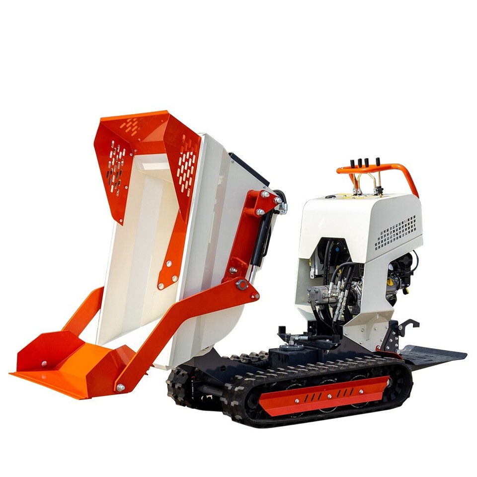 Free Shipping 500kg Mini Track Crawler Dumper with 6.5HP B&S EPA Engine ...