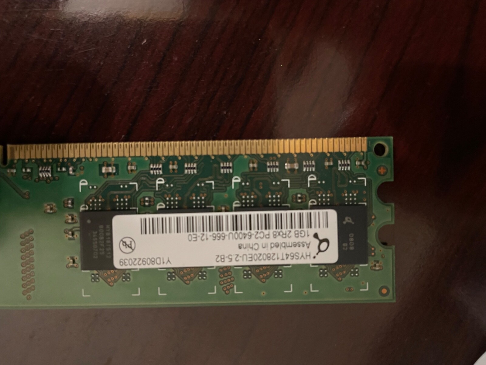 DDR2 1gb x 4 2Rx8 PC2-6400U-666-12-E0 Desktop Memory RAM | eBay
