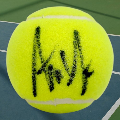 Andre Agassi Signed Tennis Ball Wilson 8x Grand Slam Champion Nike AAC ...