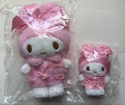 Sanrio My Melody Birthday 50th Anniversary Ribbon Princess Plush Mascot ...