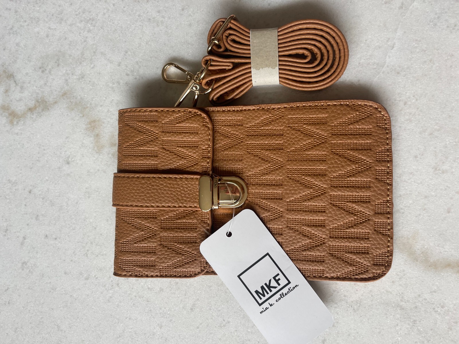 MFK Mia K. Collection Crossbody Cell Phone Purse with shoulder Strap ...