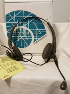 Plantronics H101N Encore Stereo Noise-Canceling QD Headset for AP15 M10 ...