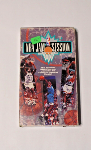 NBA Jam Session VHS: The Hottest NBA PLAYERS JAMMIN TO MUSIC | eBay