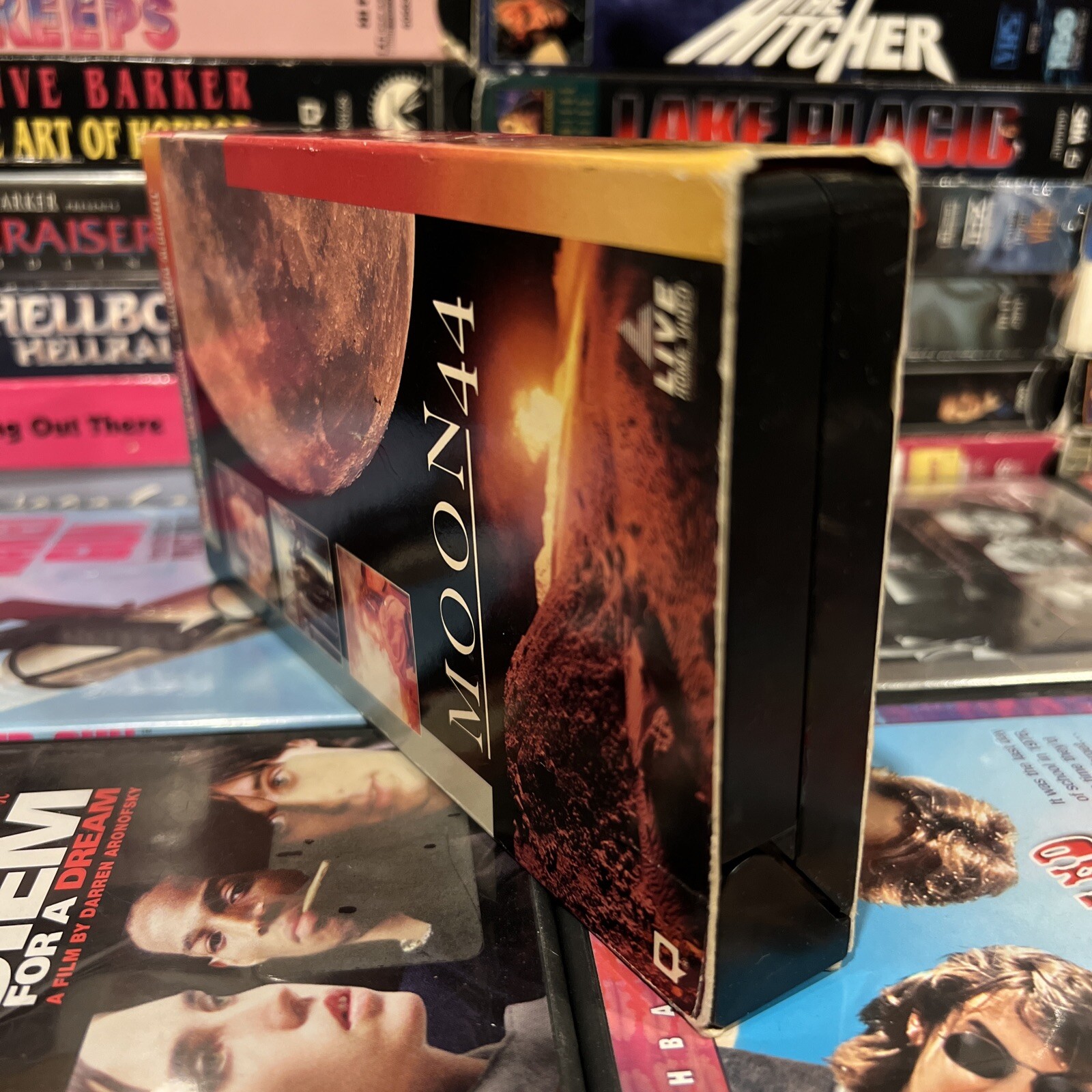 Moon 44 VHS 1990 Tested Micheal Pare Malcolm McDowell Sci-Fi Action ...