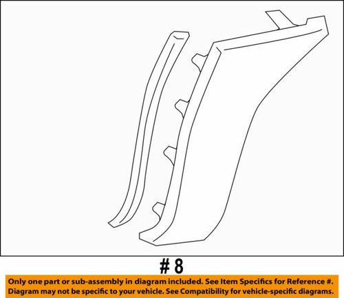 52112-04020 Toyota Extension, front bumper, rh 5211204020, New Genuine ...