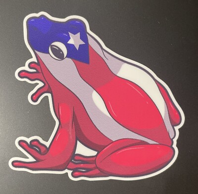 PUERTO RICO FLAG DECAL STICKER MAP VINYL Car Truck SUV Jdm coqui PR ...