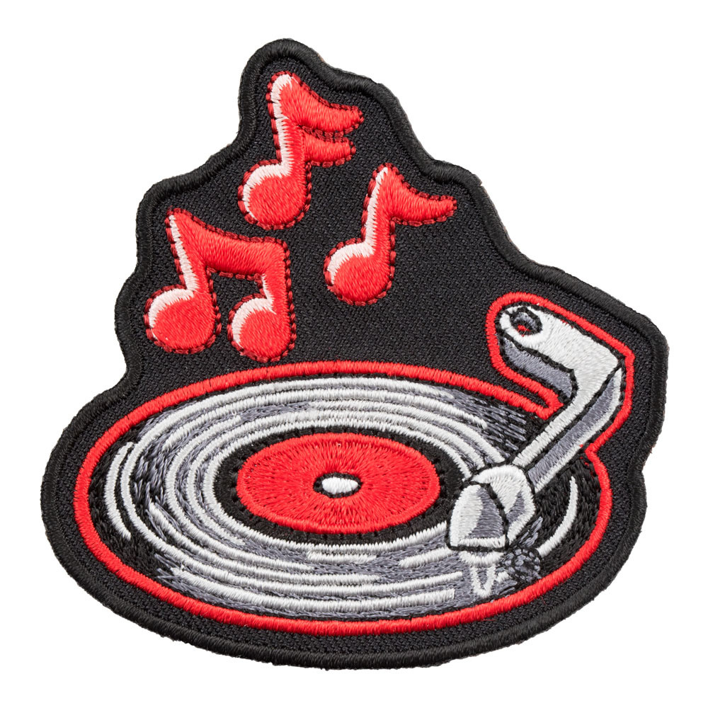 Put The Needle On The Record Patch, Music Theme Patches | eBay