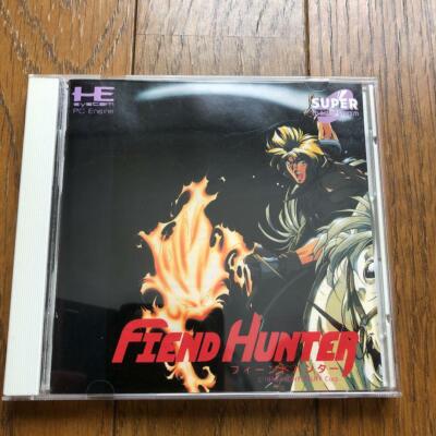 Fiend Hunter PCEngine Super CDRom Used Japan Import Boxed Tested ...