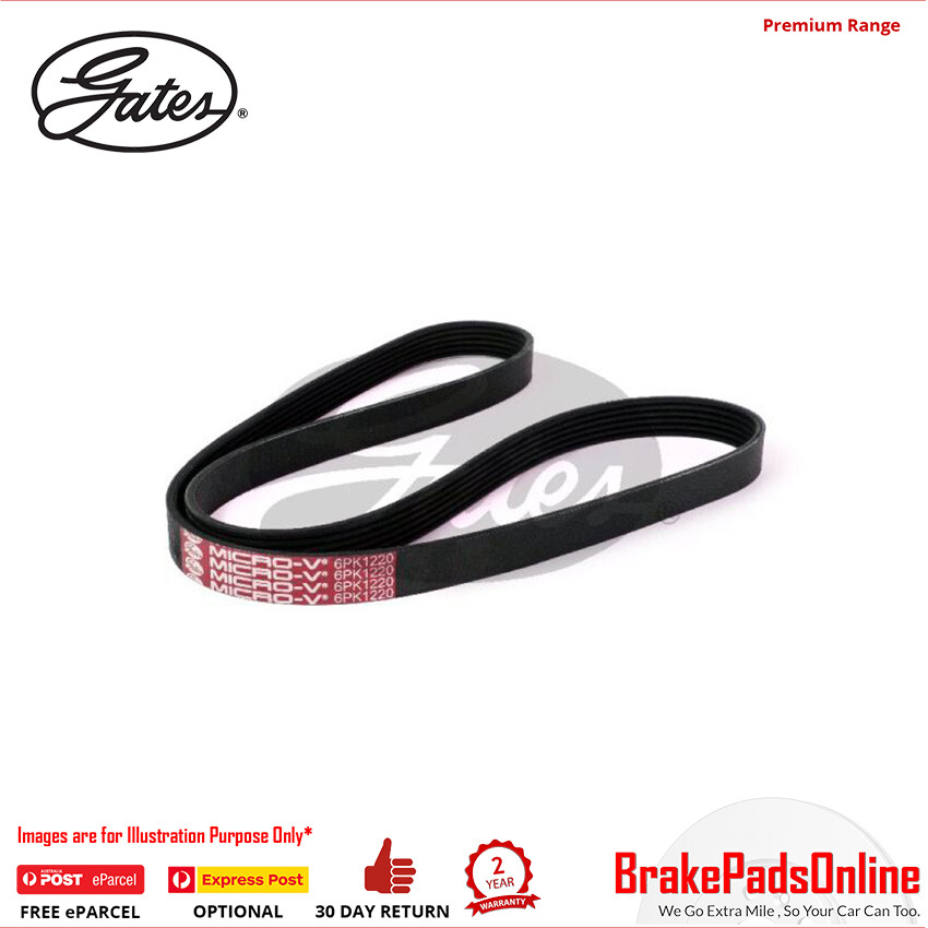 6PK1220 V-Ribbed AT Belt for VOLVO V50 545 D4204T 2.0L D Diesel 4Cyl ...