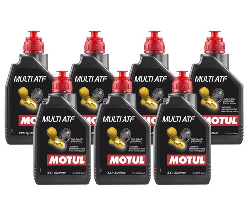 Motul MULTI ATF - 7L - Fully Synthetic Automatic Transmission Fluid (7 ...