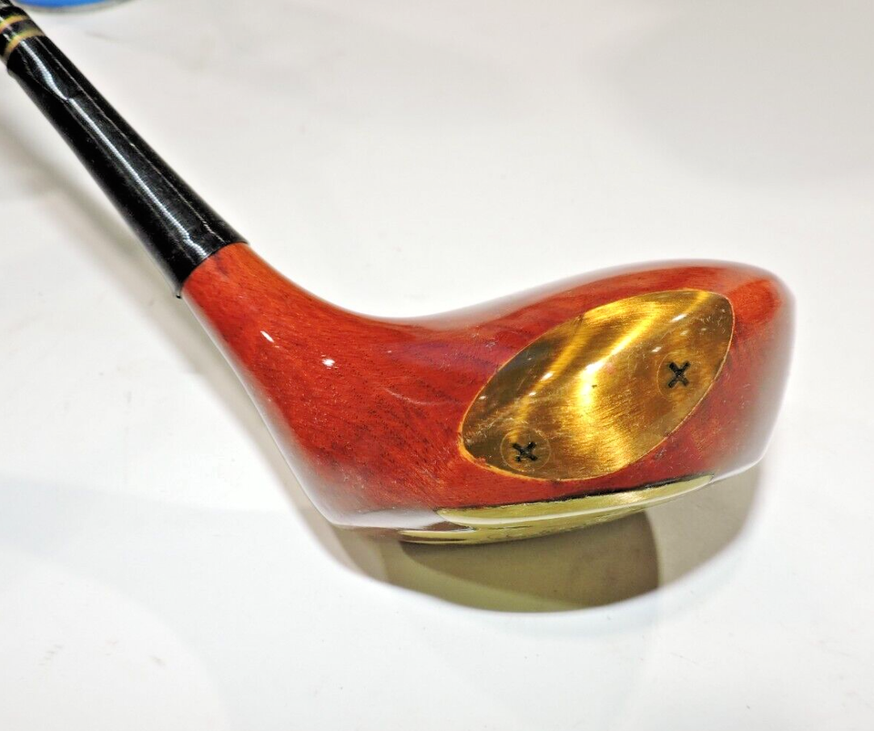 Powerbilt Citation Horse Shoe PERSIMMON Driver recoated Golf Club Wood ...