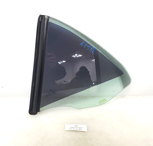 99-05 OEM Porsche 911 996 Convertible Rear Driver Quarter Panel Glass ...