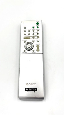 Sony AV System Remote Control Model RM-ADP002 Receiver | eBay