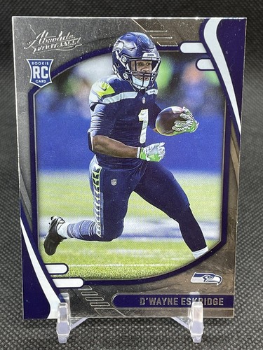 Dwayne Eskridge 118 Rookie Card 2021 Absolute Football RC Seattle ...