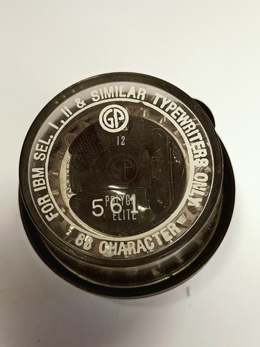 Boule pour machine à écrire IBM : 12 Polygo Elite #1 | eBay