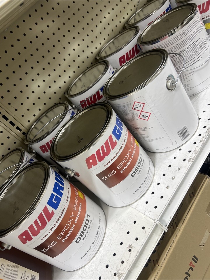 AkzoNobel AwlGrip 545 Epoxy Finish Primer D8001 White Base 1 Gallon | eBay