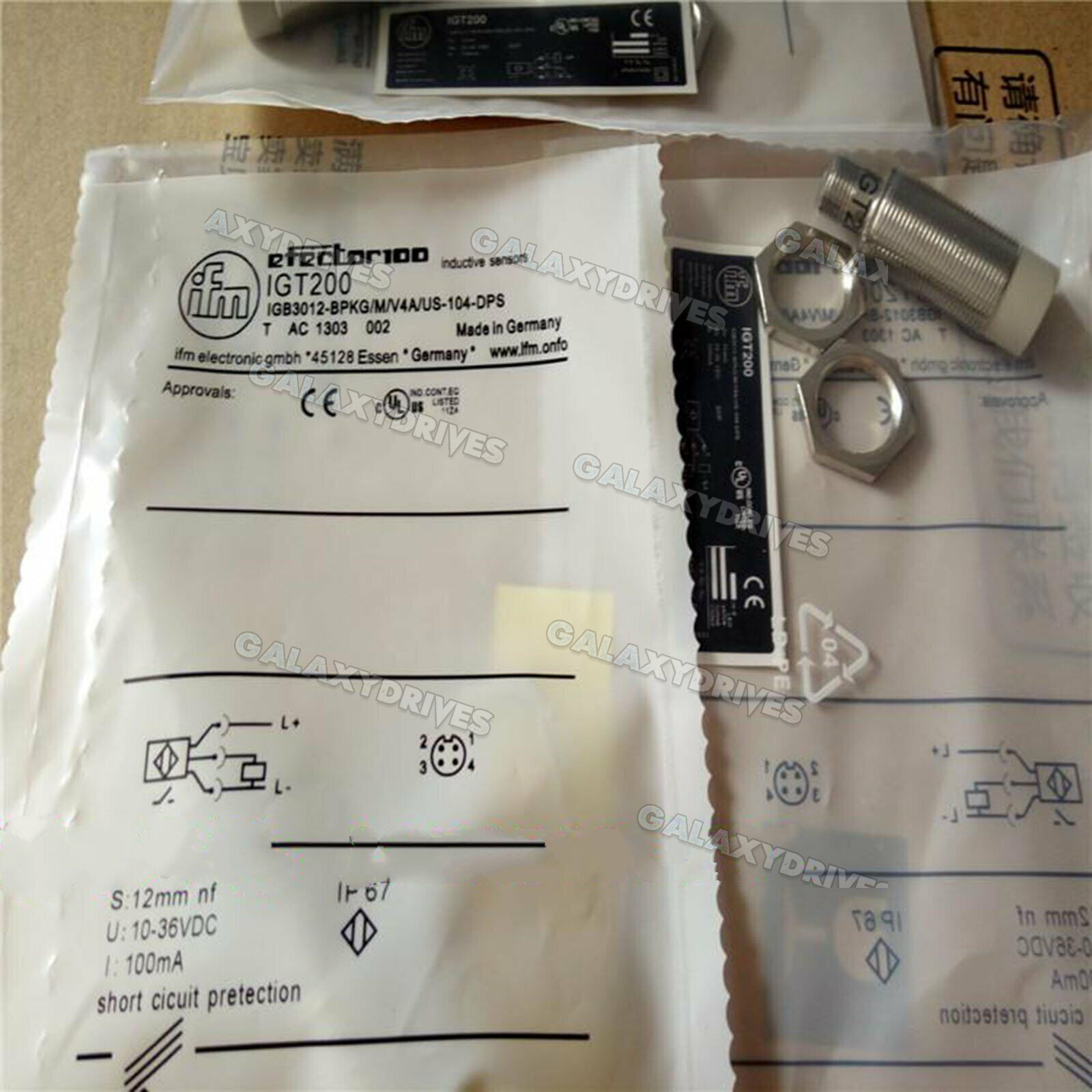 1pc+ifm+Inductive+Proximity+Switch+IGT200+%23qw for sale online | eBay