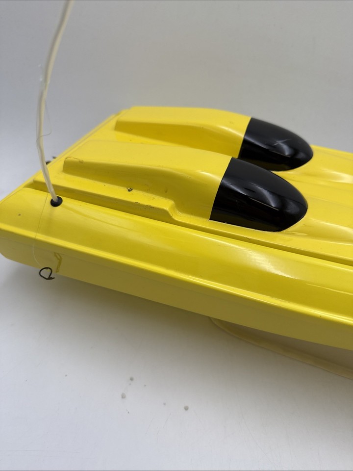 Vtg 90’s 24” Aquacraft Models Hammer RC Boat COMPLETE 2 Batteries ...