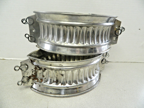 Vintage French Tin Meat Pie Mold | eBay