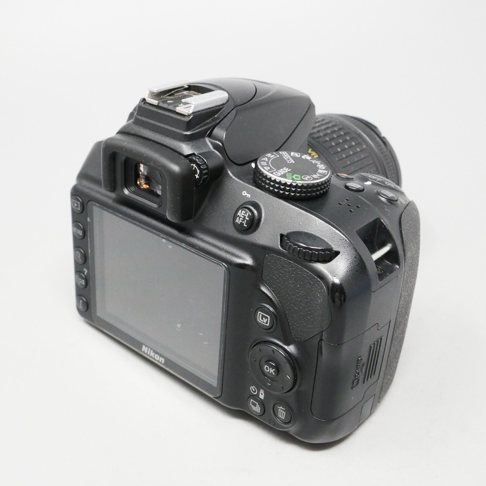 Nikon D D3400 24.2MP DSLR Camera (Kit w/ AF VR DX 18-55mm Lens) - 19K ...
