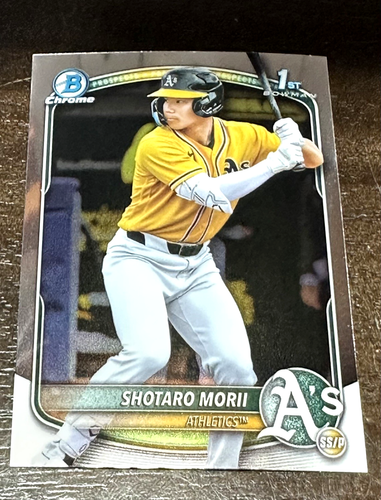 2025 Bowman Chrome Shotaro Morii 1st Base Prospect #BCP-170 🔥 FAST ...