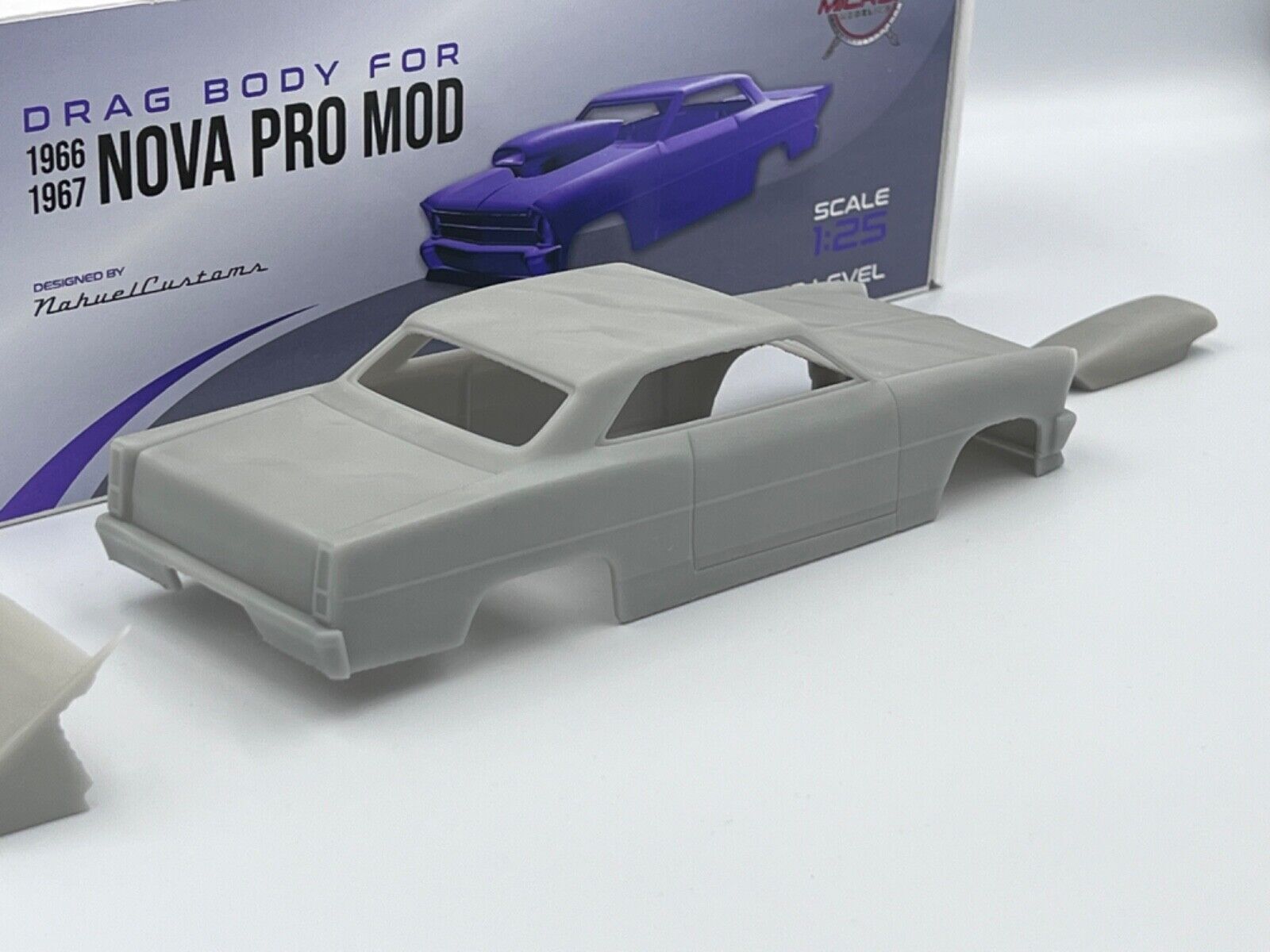 Chevy Nova Pro Mod 1966 Drag Dragster Body Scales 1/25 and 1/16 | eBay