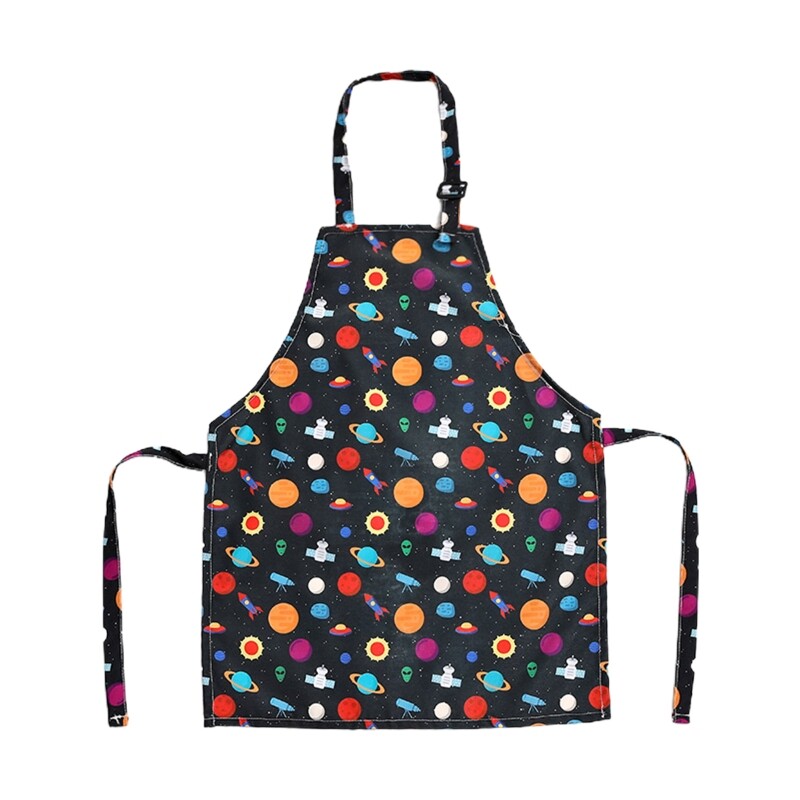 Kids Apron Adjustable Cotton Aprons for Boys Girls Children Bib Aprons ...