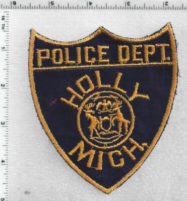 Holly Police (Michigan) 1st Issue Uniform Take-Off Shoulder Patch | eBay