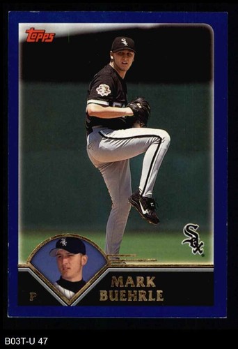 2003 Topps #47 Mark Buehrle White Sox 8 - NM/MT | eBay