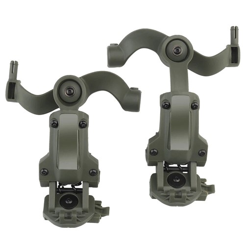 Tactical Headset Rail Mount Bracket Helmet Guide Adapter For OPS Core ...