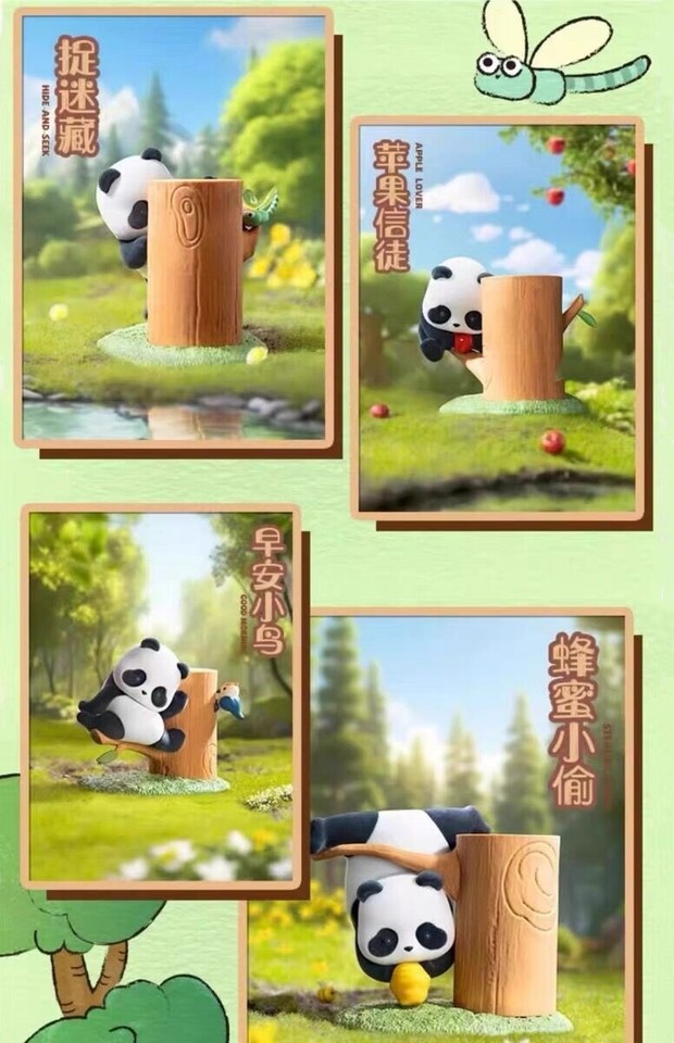 52Toys Panda Roll Panda Fruit Tree Series Blind Box Confirmed Figure ...