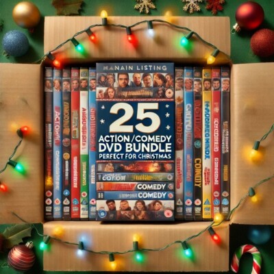 25 x Christmas DVD Bundle Set Movie Marathon Xmas Incredible Value Gift ...