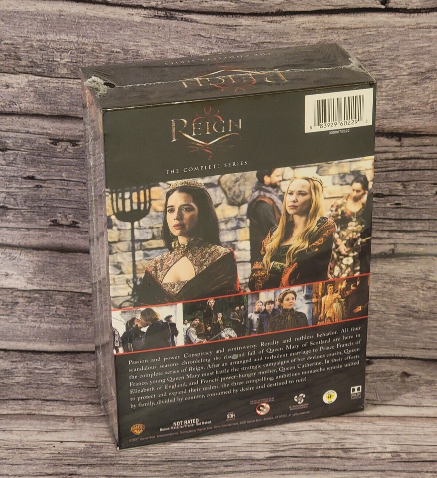 REIGN the Complete Series Seasons 1-4 ( DVD 17 Disc Box Set ) Brand New ...