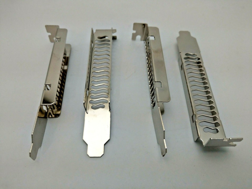 NEW 10-Pack Chrome PC Case Air Ventilated Addon Card Expansion Slot ...