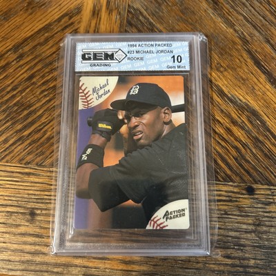 Michael Jordan 1994 Action Packed Rookie GEM Grading 10 | eBay