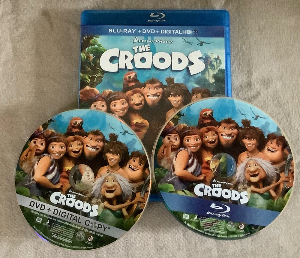 The Croods Blu Ray Cover