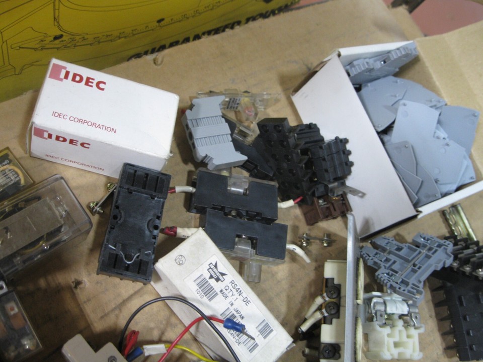HUGE Mixed Lot (50+) Relays Contactors Terminal Blocks + MORE | eBay