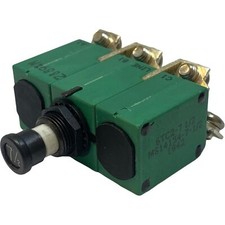 Klixon Slim Aircraft Circuit Breaker PN 2tc6-71/2 Bacc18z7r for sale ...