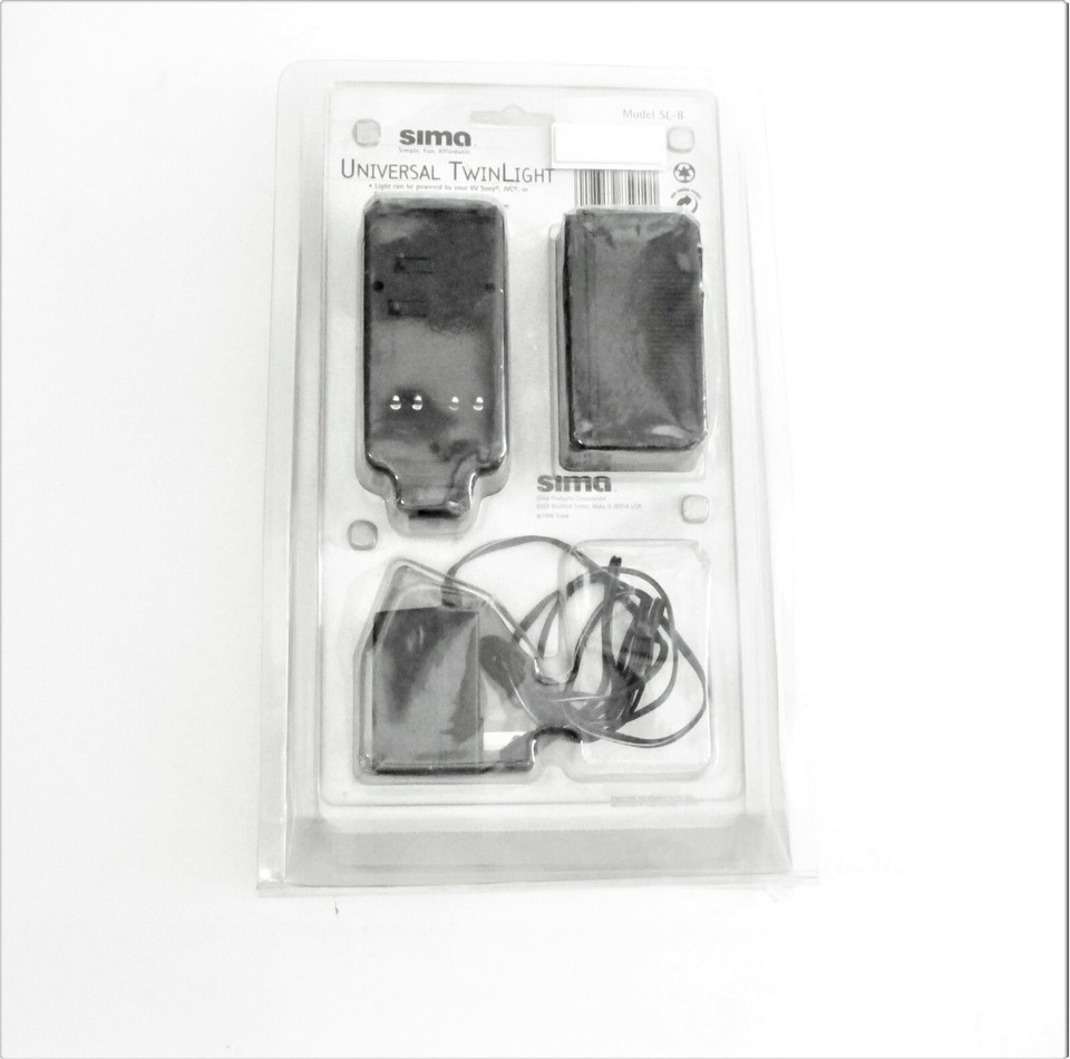 Sima Universal Twin Light 10/30W Self-Powered Video Light (SL-8) | eBay