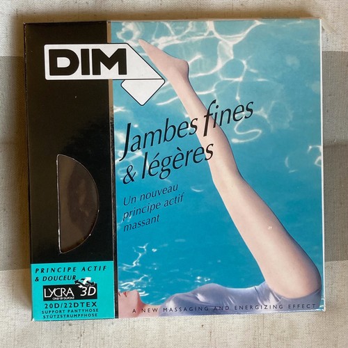 Collant Dim Jambes Fines & Légères - Taille 2 - Col Bois - 20 Deniers ...