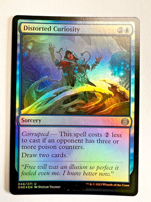 MTG: Distorted Curiosity, Phyrexia: All Will Be One, Uncommon | eBay
