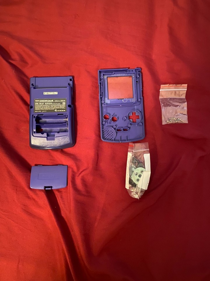 Original Nintendo Game Boy Color Shell AUTHENTIC HOUSING OEM GBC Body ...