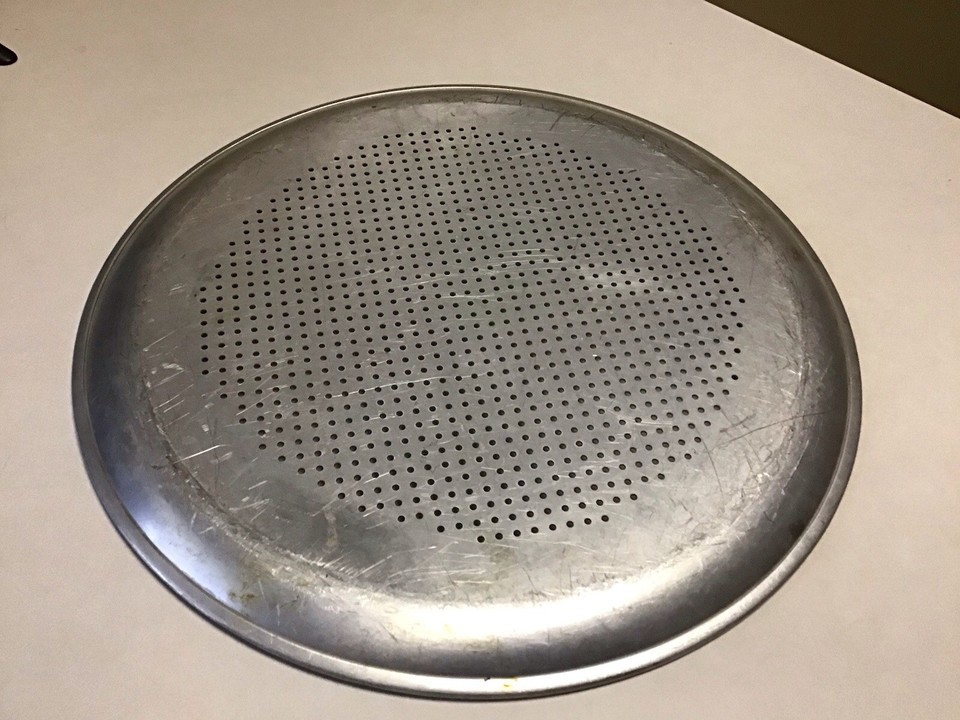REMA Aluminum Pizza Baking Pan 16” Round Vented Crispy Crust | eBay