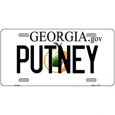 Putney Georgia Metal Sign | eBay