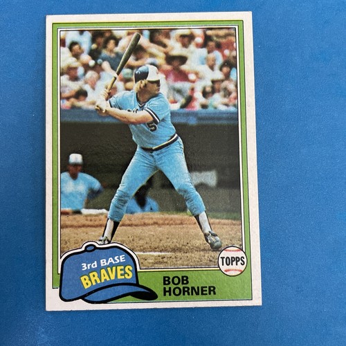 1981 Topps Baseball Card #355 Bob Horner Atlanta Braves | eBay