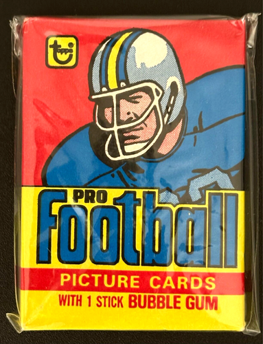AWESOME! 1978 TOPPS FOOTBALL ⭐ UNOPENED ⭐ WAX PACK SEALED PACK WRAPPER ...