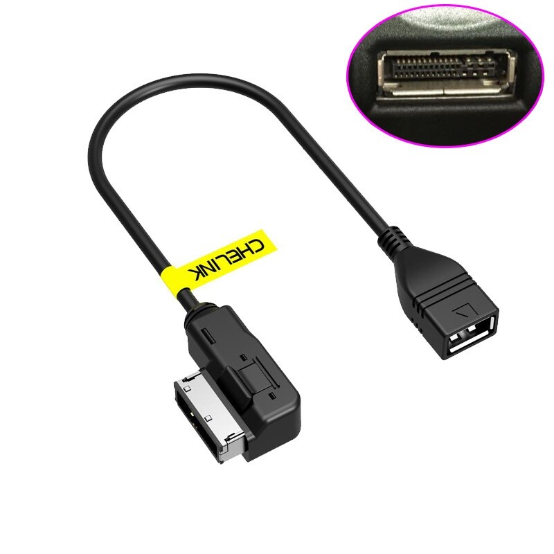 Media In Micro USB MDI AMI MMI AUX Adapter Kabel Für VW Audi A3 A4 Seat ...